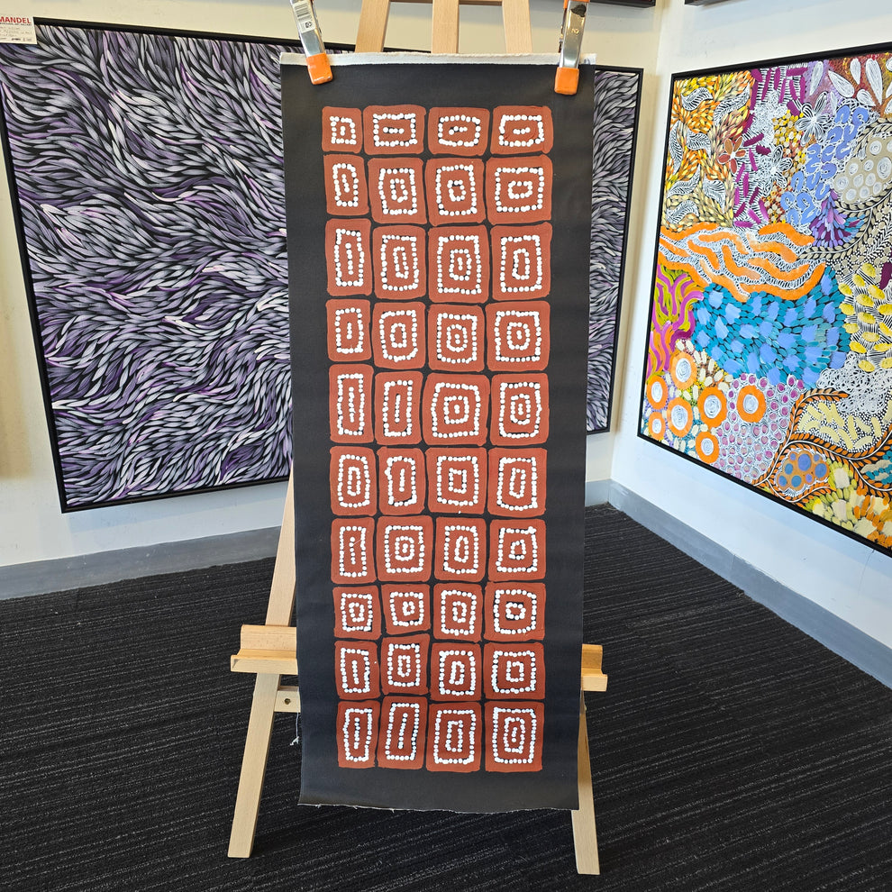 7300 Thomas Tjapaltjarri – Mandel Aboriginal Art Gallery
